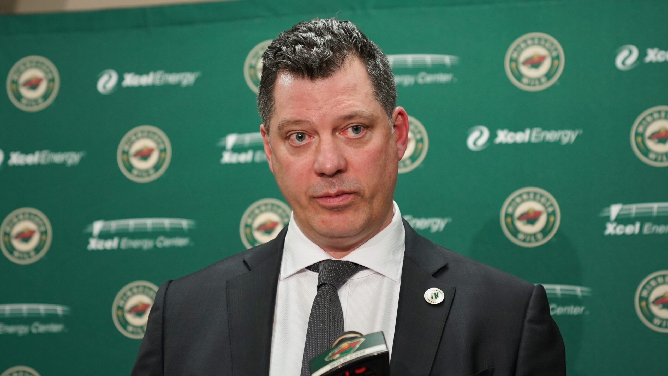 Bill Guerin Nearly Loses Cool on Michael Russo at Press Conference