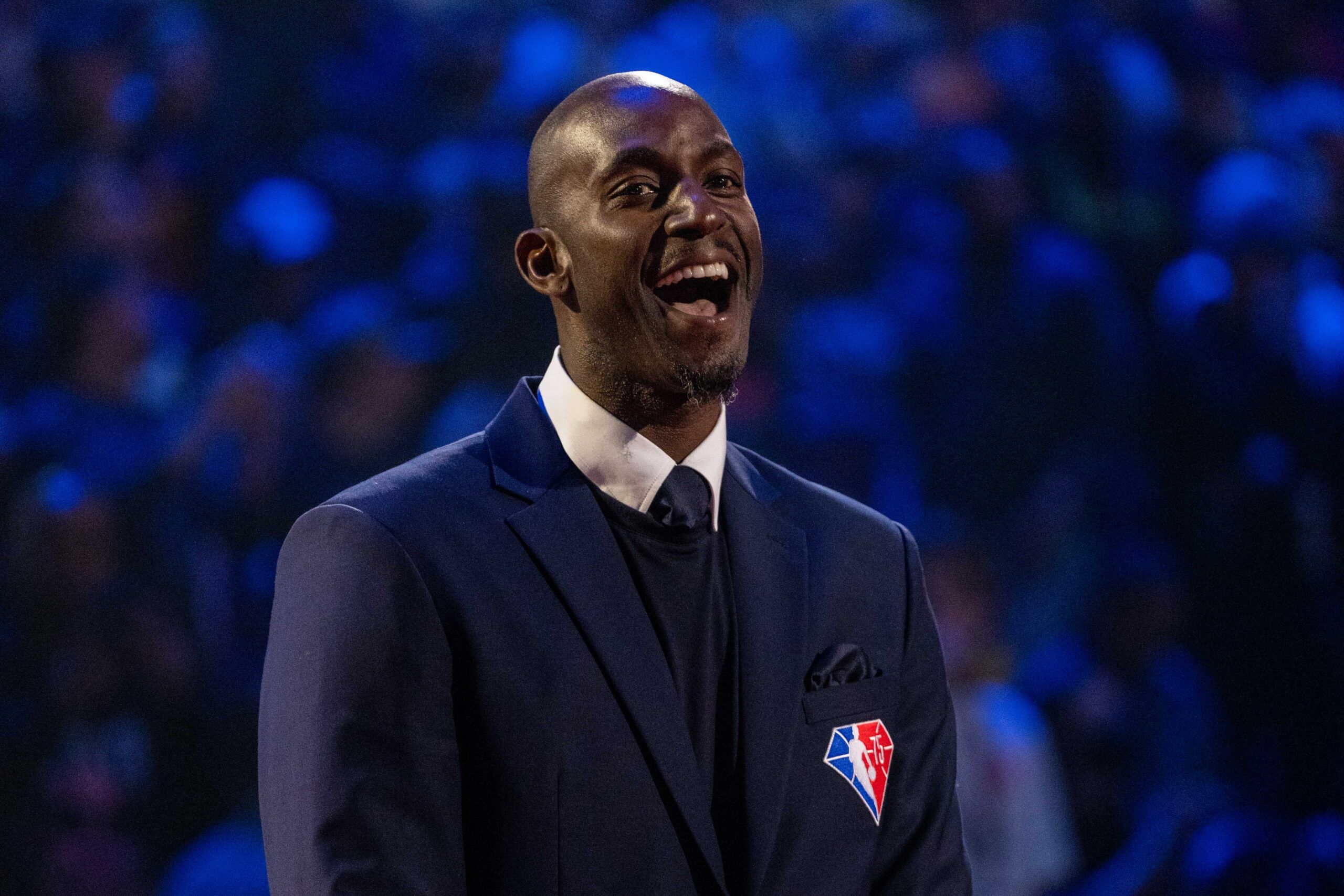 Kevin Garnett Raves About Anthony Edwards, Sneaks in Strays for Glen Taylor